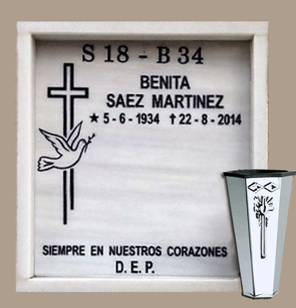 Cruz y Paloma de la paz – Memorial Spain